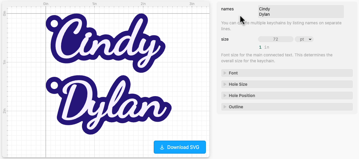 Cuttle: Generate Personalized SVG Cut Files in seconds